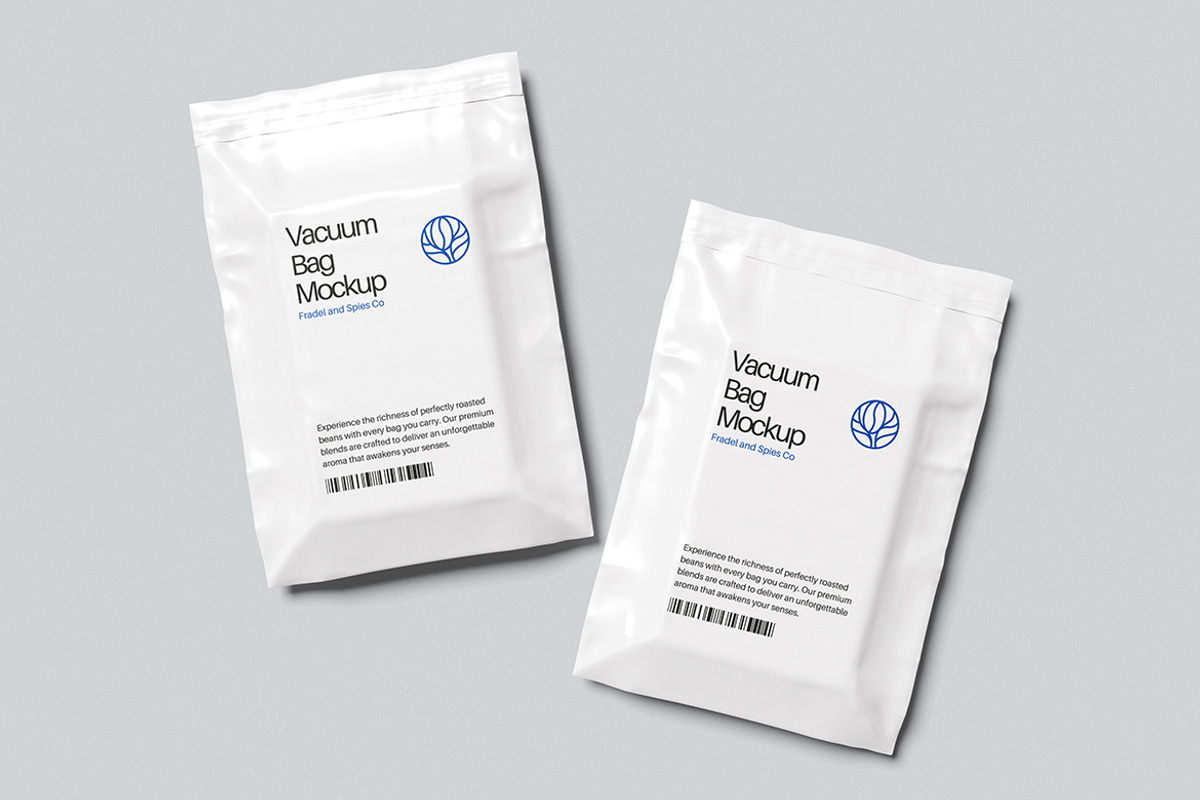 High Quality Vacuum Bag Mockup, an Advertising Mockup by swsi-studio