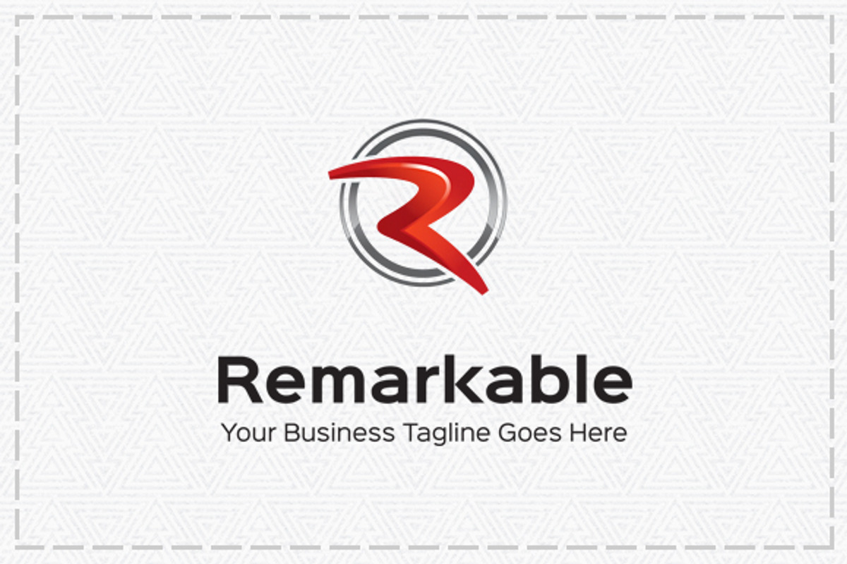 Remarkable Logo Template, a Branding & Logo Template by The Branding Fusion