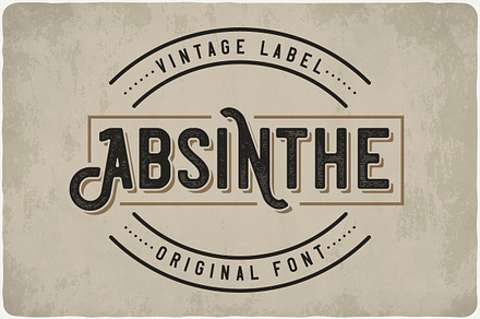 Caribbean Rum Font, a Symbol Font by Vozzy Vintage Fonts