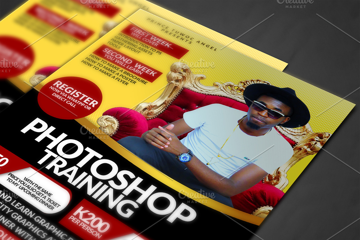 Photoshop Training Flyer Template
