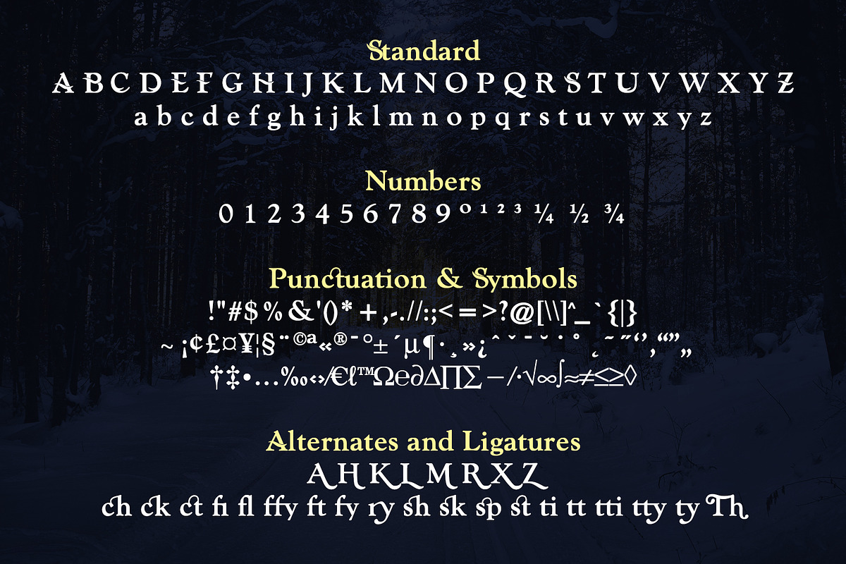 Enchant Font & Extras, a Serif Font by Design 265