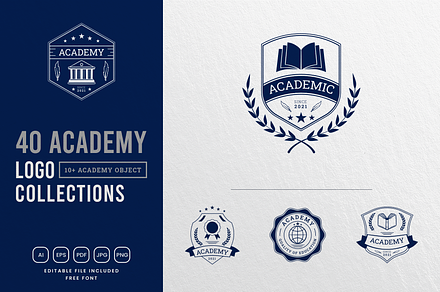 education, university, tutorial,logo | Branding & Logo Templates ...