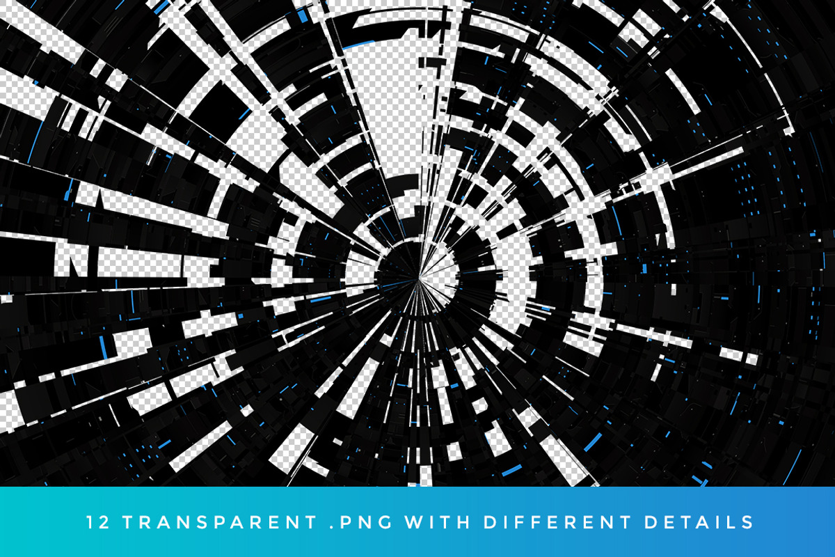 TERMINAL - Circular Sci-Fi Textures, a Texture Graphic by INSgraphizm