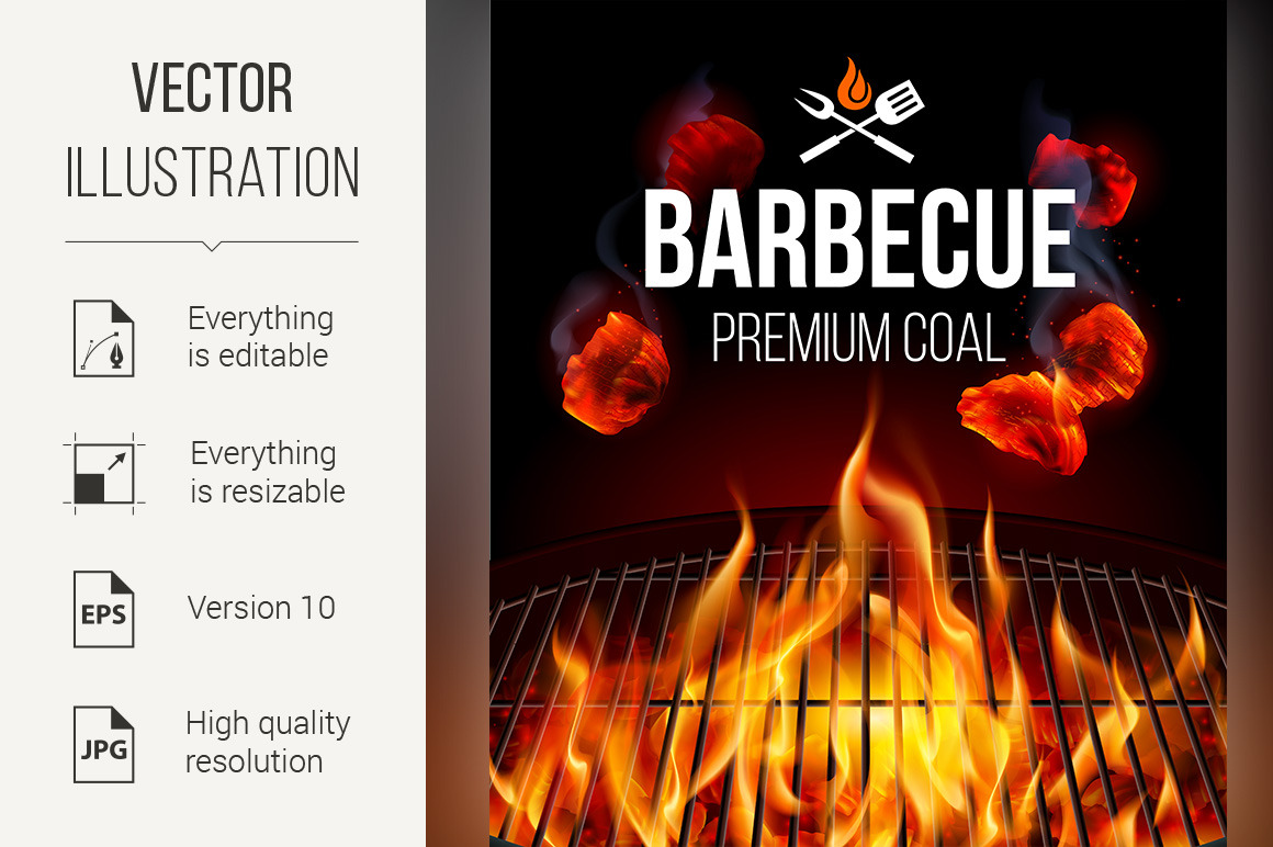 BBQ grill | Background Graphics ~ Creative Market