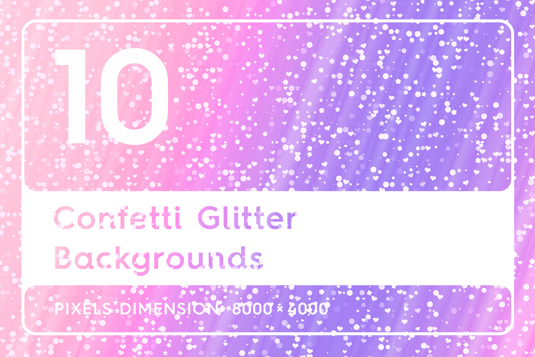 10 Confetti Glitter Backgrounds, a Texture Graphic by Textures ...