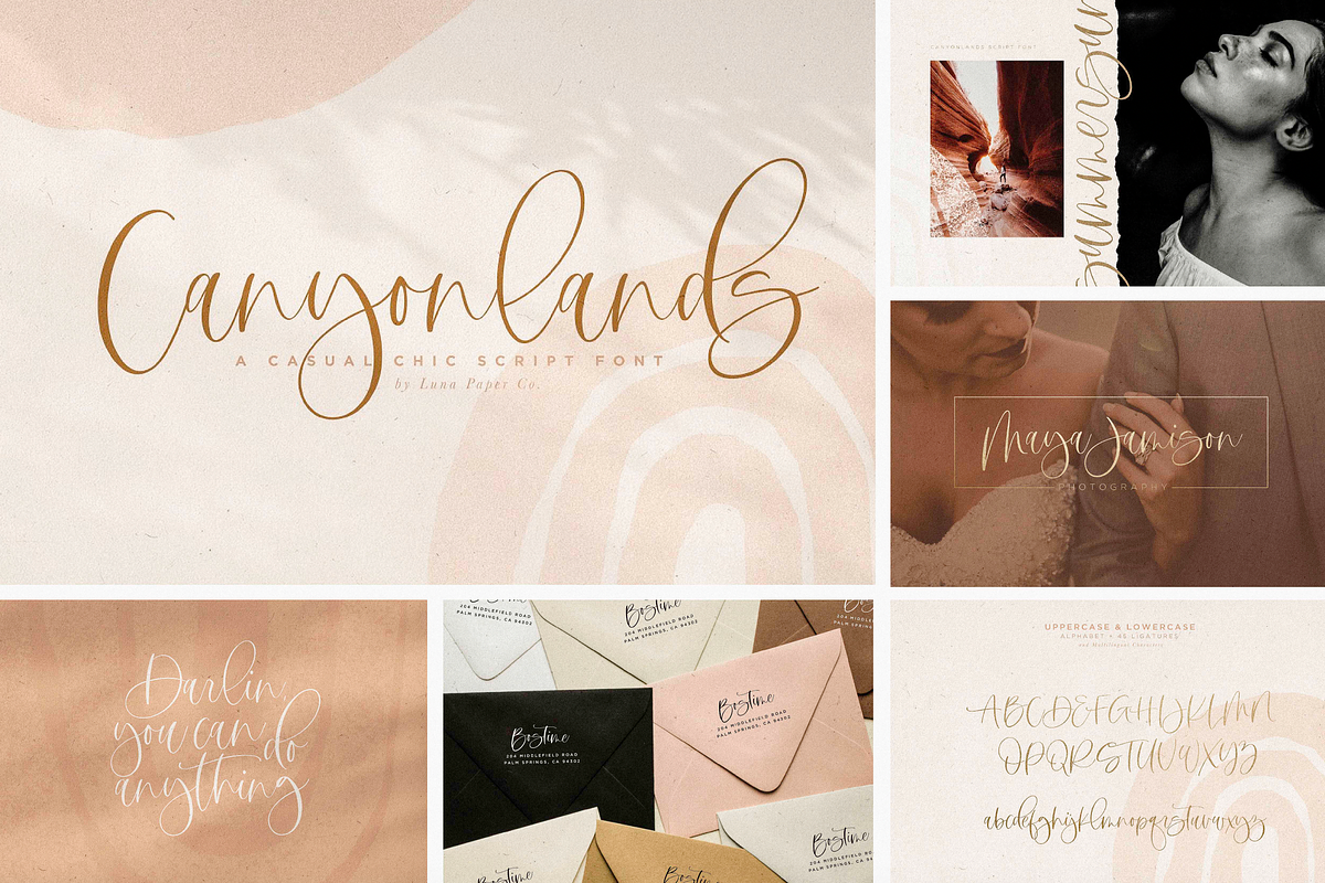 Modern Script FONT BUNDLE, a Script Font by The Styled Script