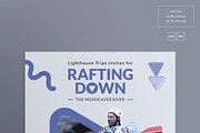 Posters | Rafting, a Flyer Template by Amber Graphics