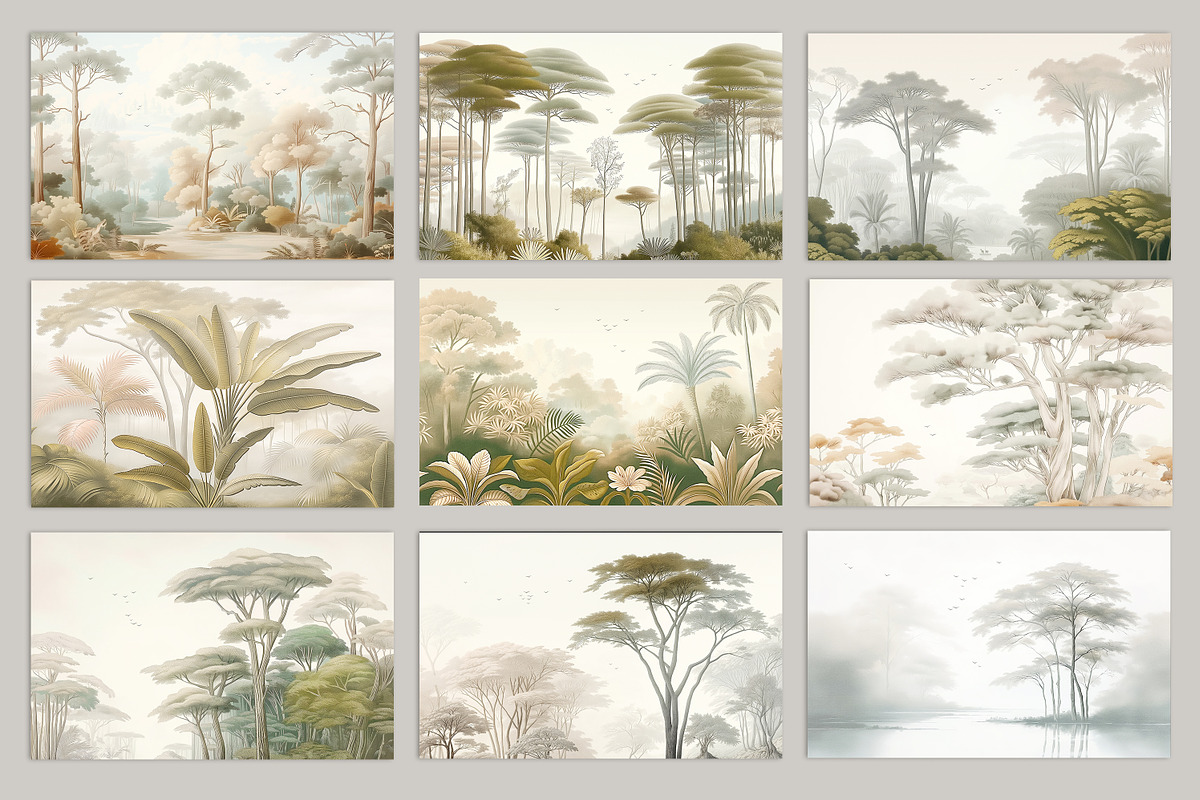 Medieval Pastoral Scenery Wallpaper