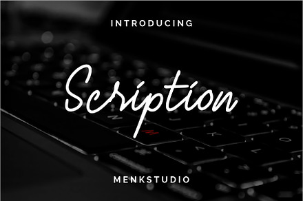 Stuck Suck, a Script Font by MenkType Studio