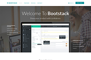 Bootstack - App Landing Page Theme, a Bootstrap Template by Daniely Wright