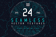 24 Seamless Vector Textures, a Texture Graphic by 2DFUNS | Creative Market