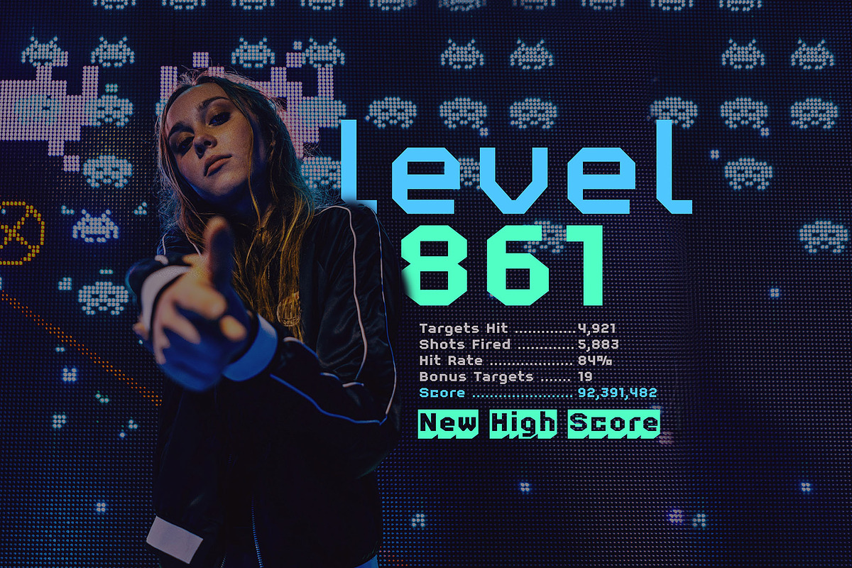 RETRO 86 Old School Computer Font