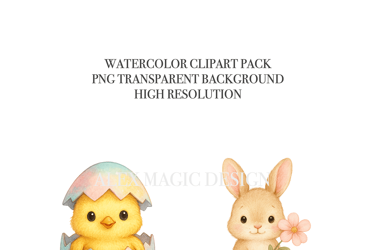 Spring Clipart Set