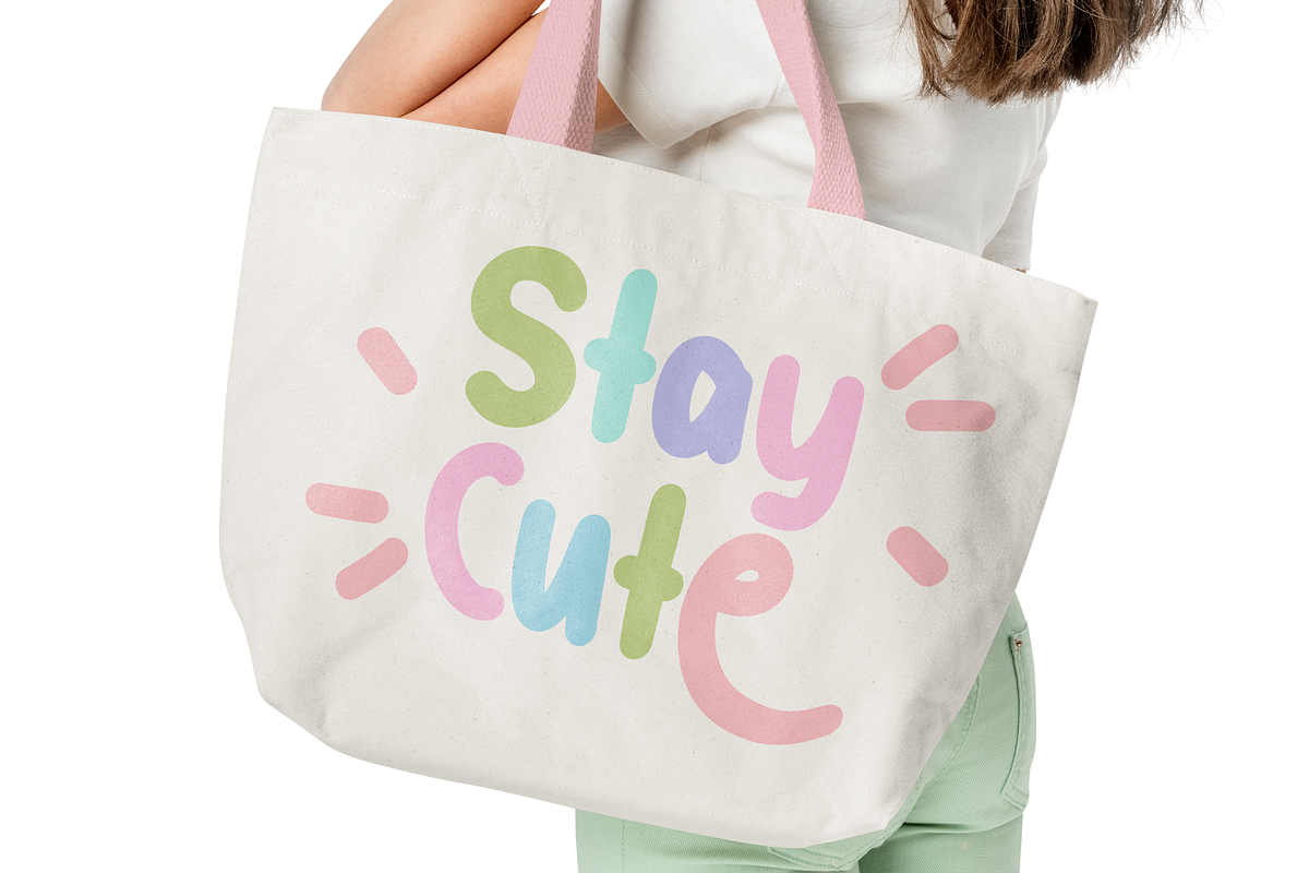 Morning Bluesky - Fun Font, a Font by BearyType Studio