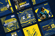 Basketball Instagram Templates, a Social Media Template by Azruca