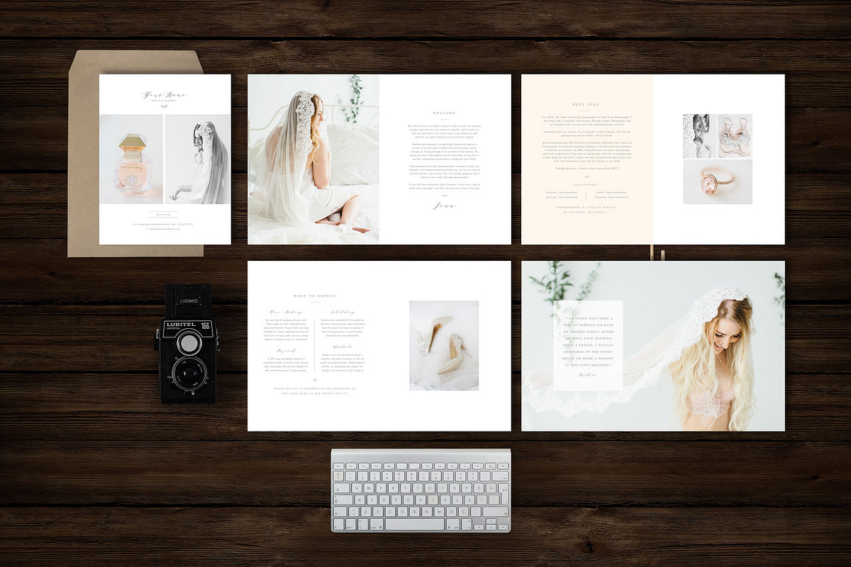 Boudoir Photographer Magazine Guide, a Magazine Template by roselindoco