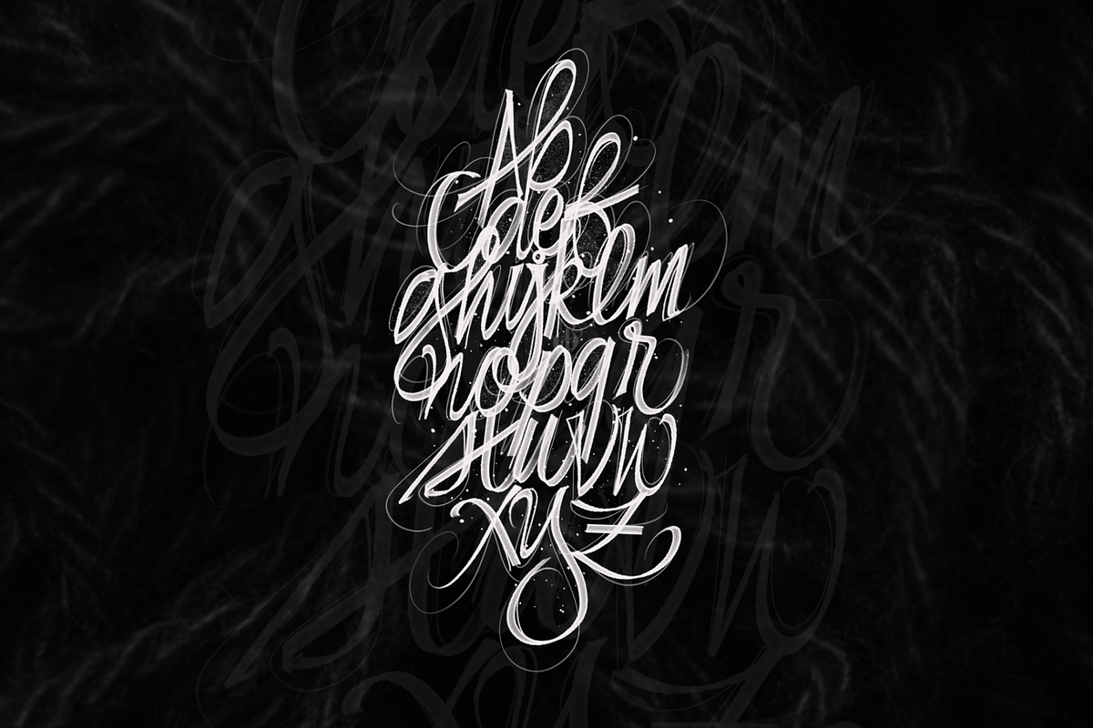 Gothic Calligraphy Brushes, a Brush Add-On by Emmanuel Buron