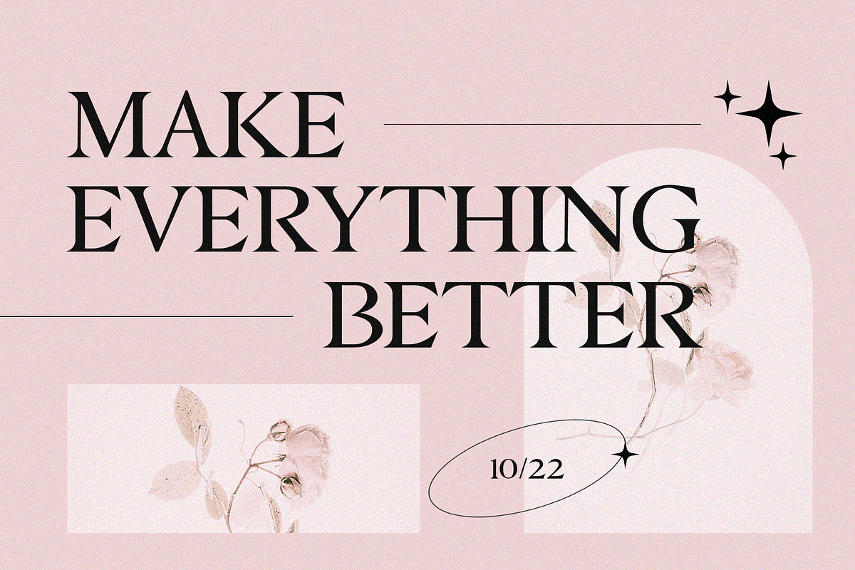 Conquer - modern serif Typeface