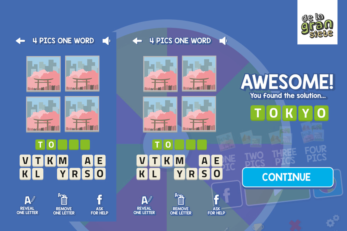 4 Pics 1 Word Game Graphic Assets, an Illustration by DeLaGranSiete ...