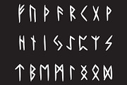 Futhark runes., an Object Graphic by DeShoff Art