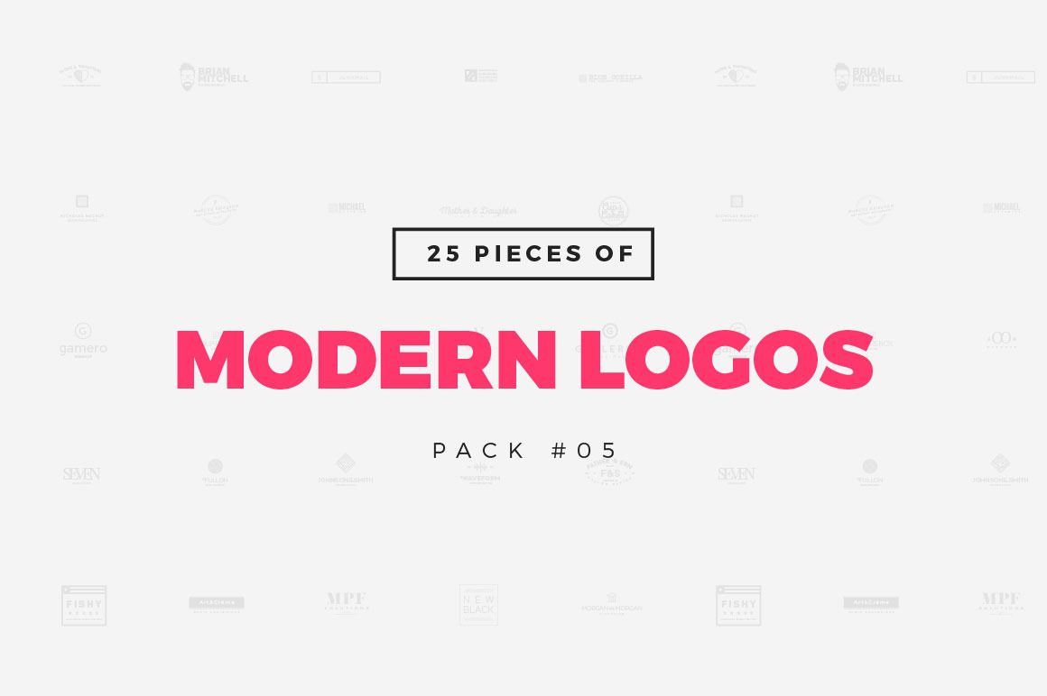 [Pack 05] 25 Modern Logo Templates, a Branding & Logo Template by Mats ...