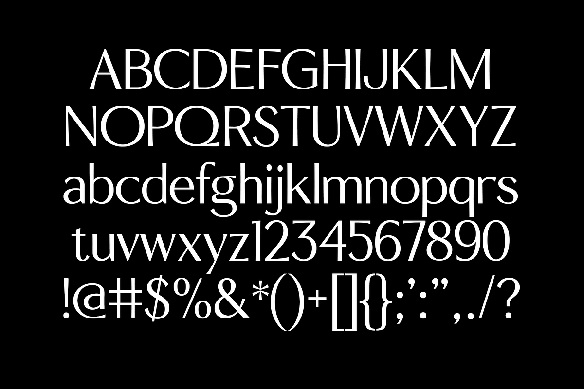 Ohio Symphonies Minimalist Sans, a Sans Serif Font by Viswell