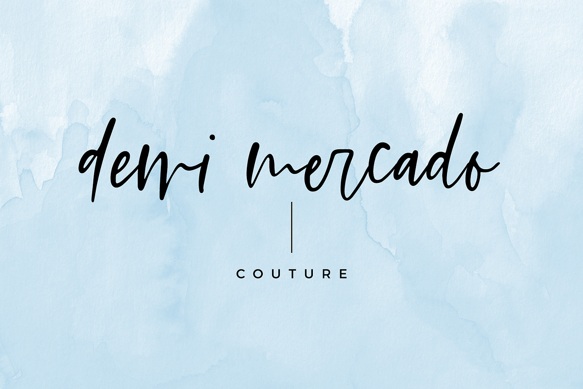 Flirty Script, a Script Font by Beck McCormick