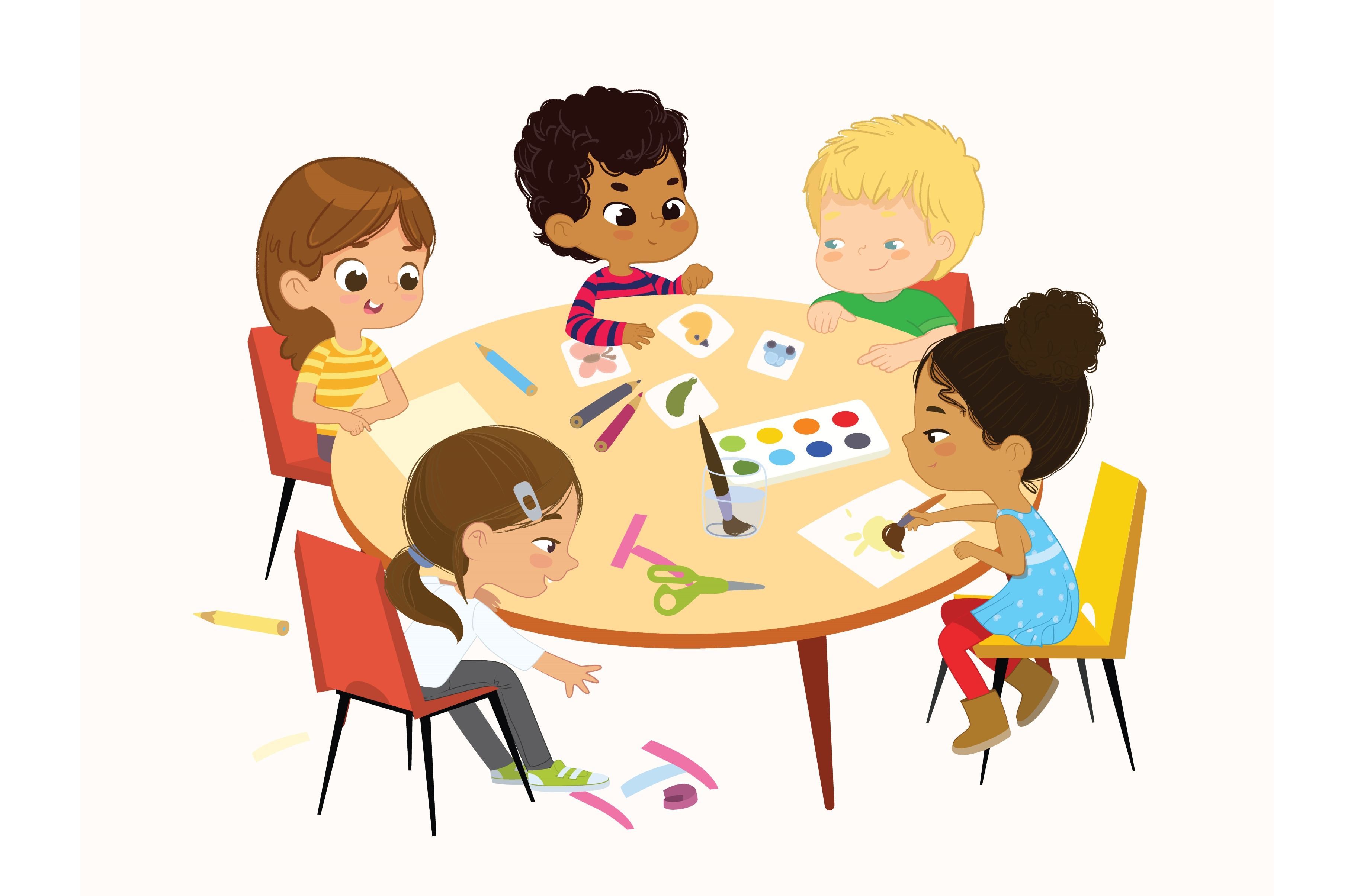 Art Class | Graphic Objects ~ Creative Market