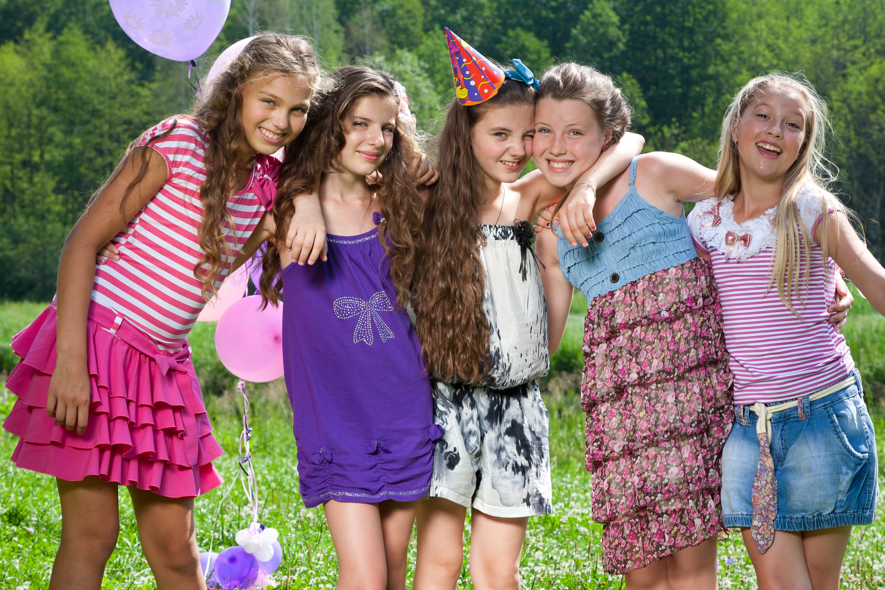 Beautiful happy girls, a Person Photo by chamillewhite