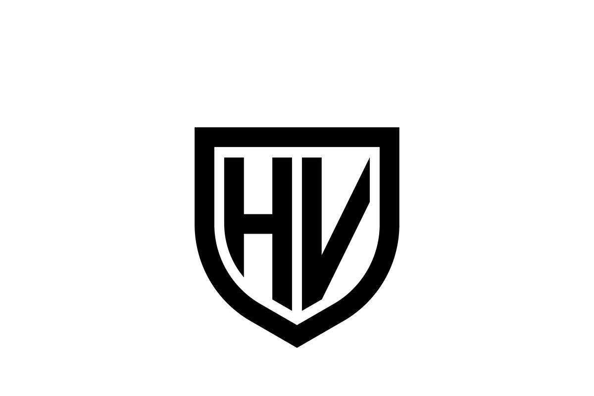 HV Logo design vector template, a Branding & Logo Template by xcoolee