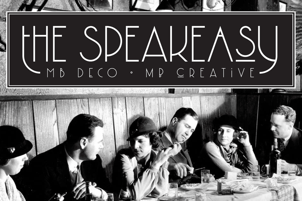 MB DECO, a Font by Ben Burford Fonts