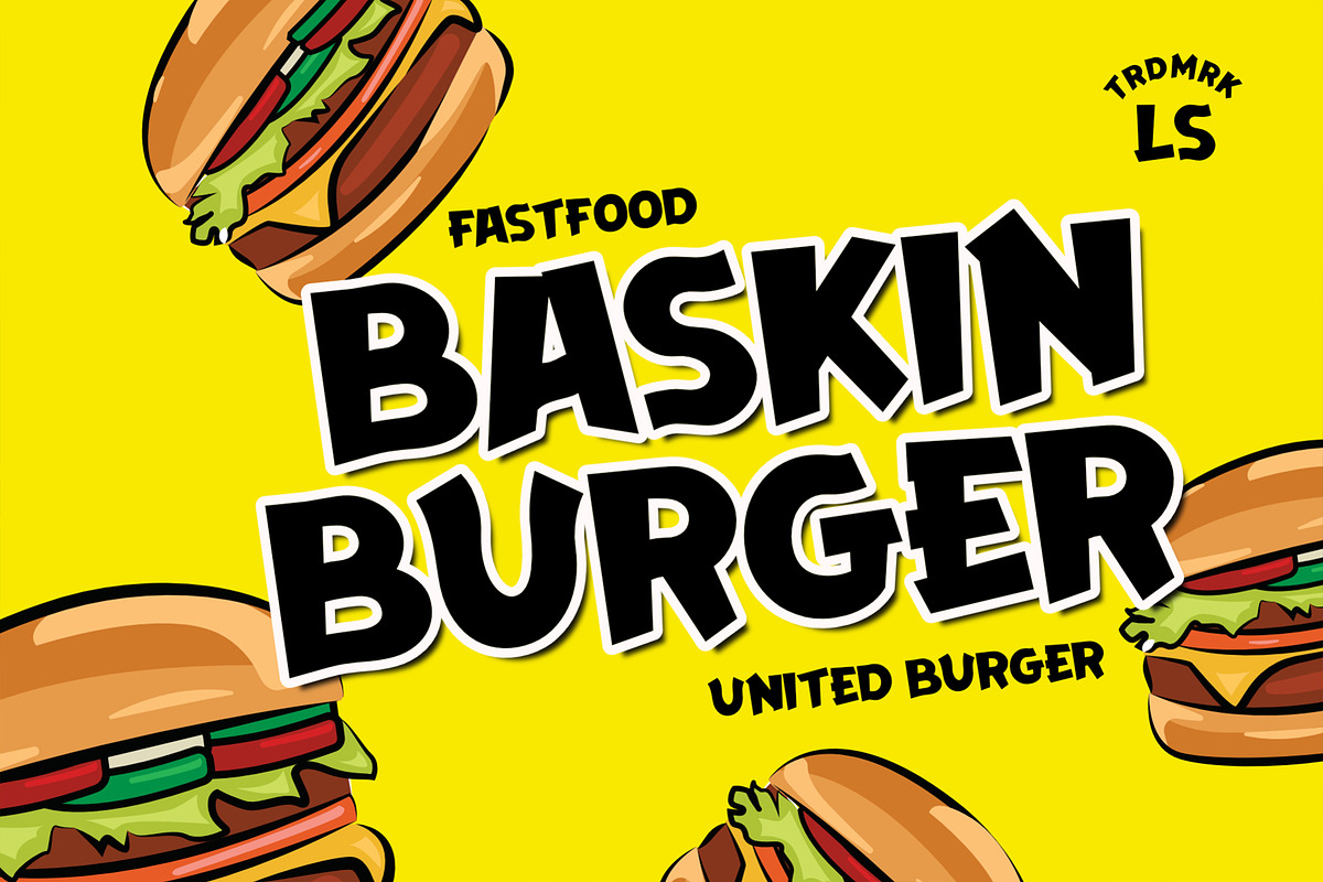 Baskinbucks, a Serif Font by LetterStock
