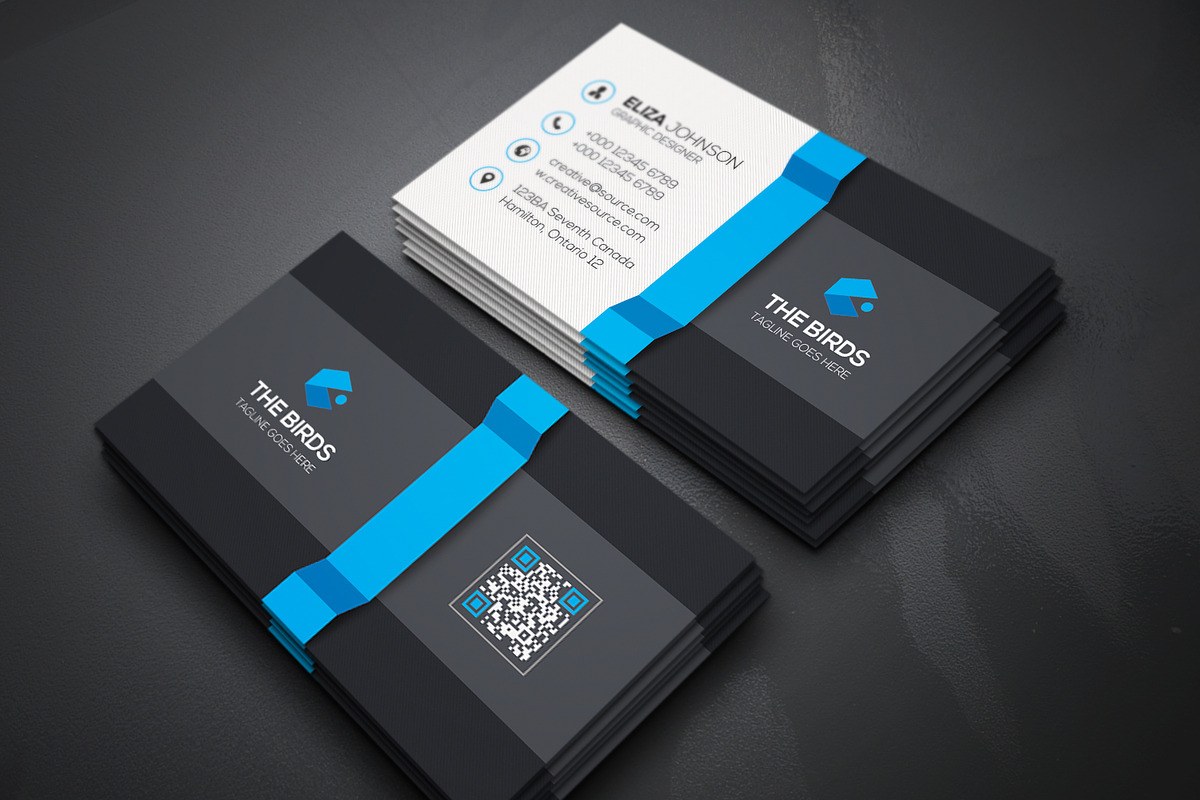 3D Business Card, a Business Card Template by Genereux Art