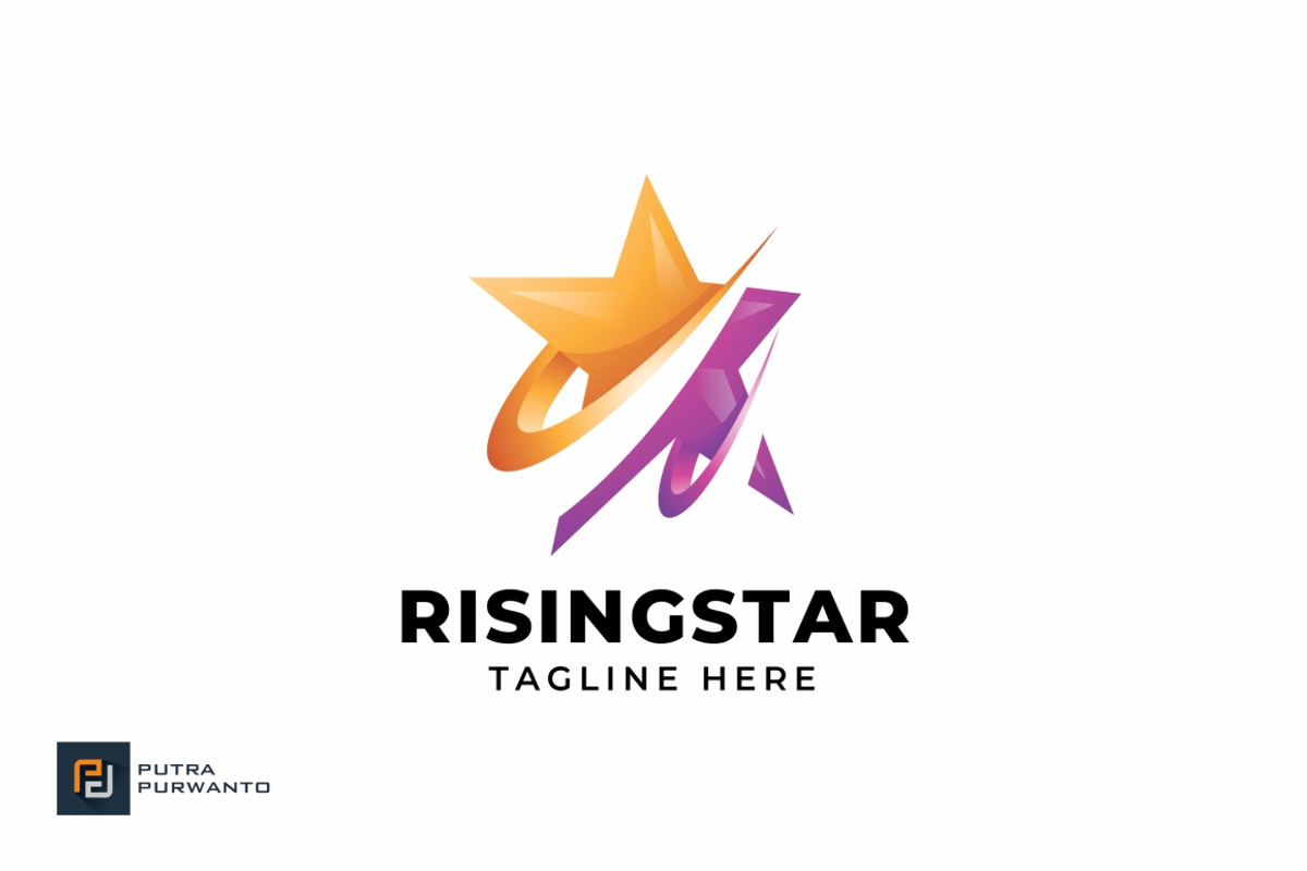 Rising Star - Logo Template, a Branding & Logo Template by putra_purwanto