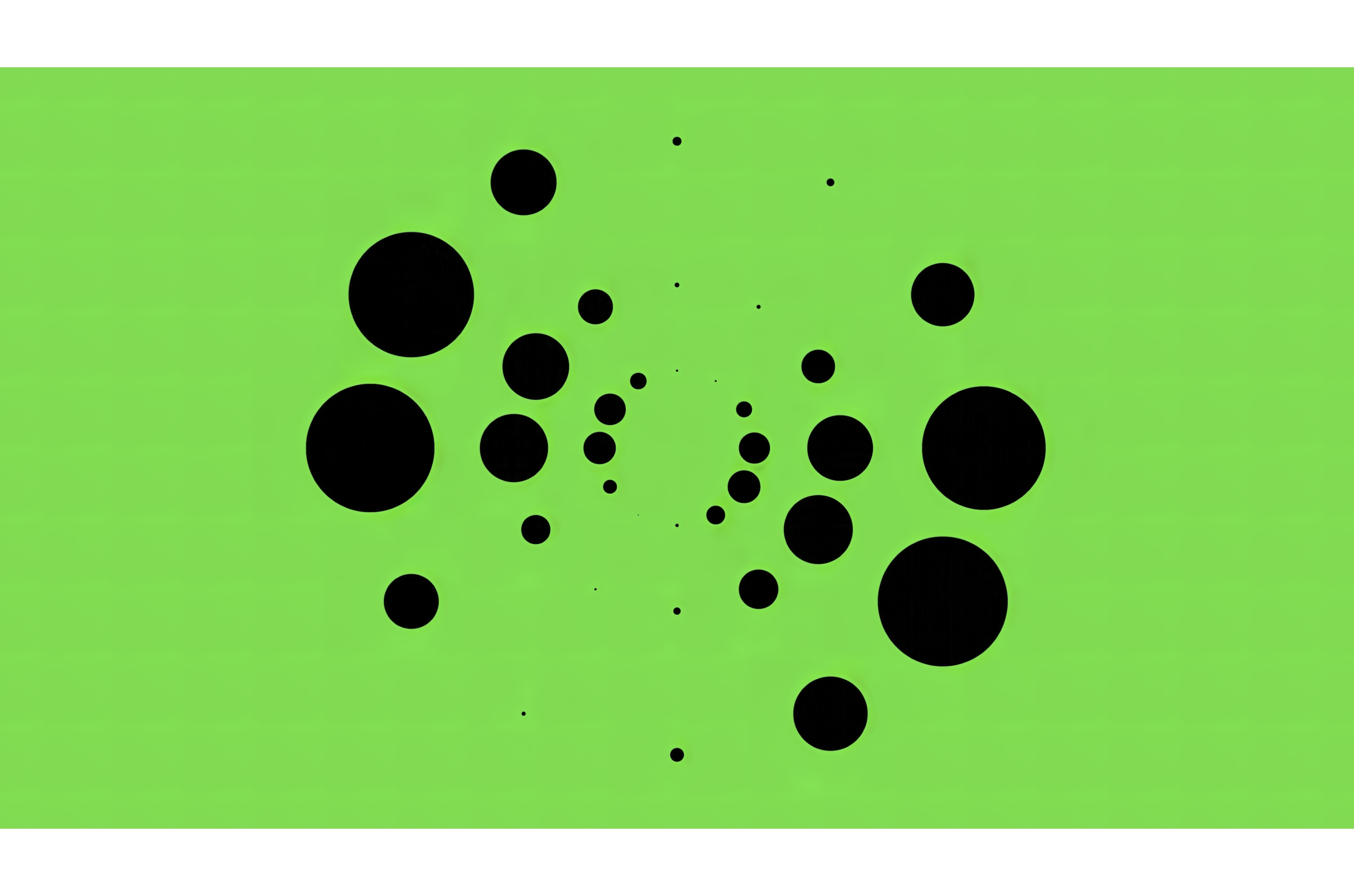 Animation with black pulsating dots, a Background Graphic by Media Whale Stock