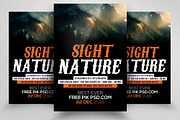 Nature Flyer Templates 04, a Flyer Template by Design Up