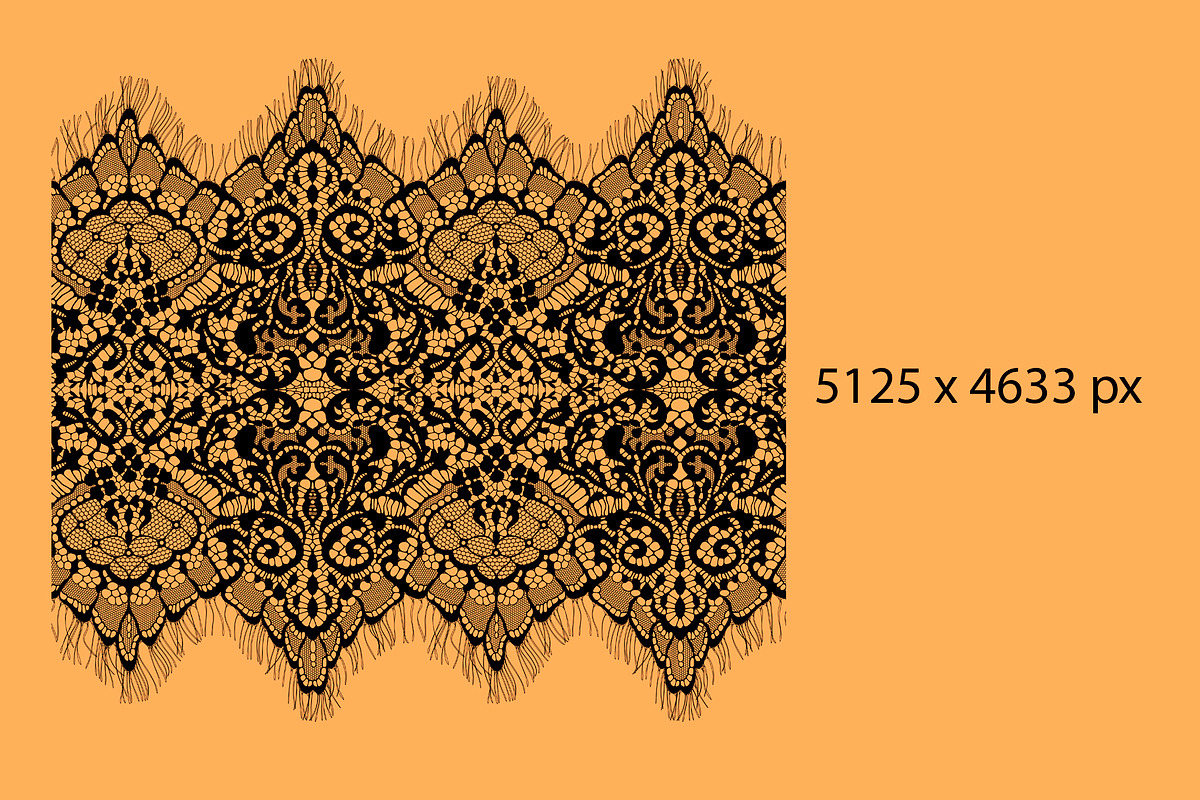 Gothic lace seamless pattern., a Pattern Graphic by Ajuga