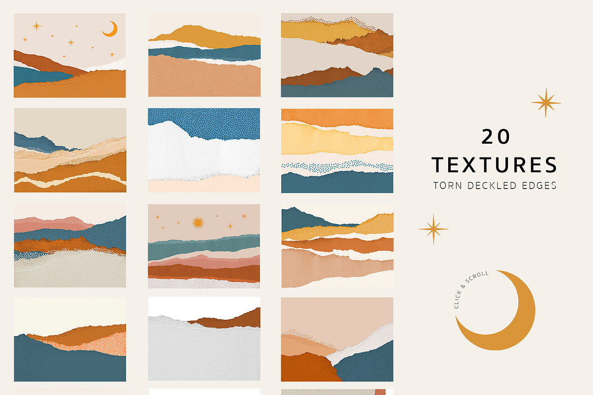 Creative Paper Textures Bundle, a Texture Graphic by NassyArt