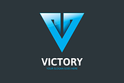 Victory Logo - Letter V, a Branding & Logo Template by MLJ studios