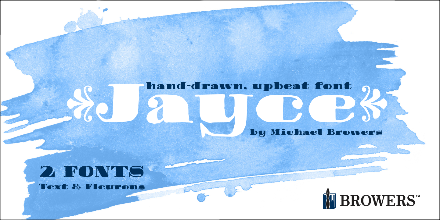 Jayce Font, a Font by Michael Browers