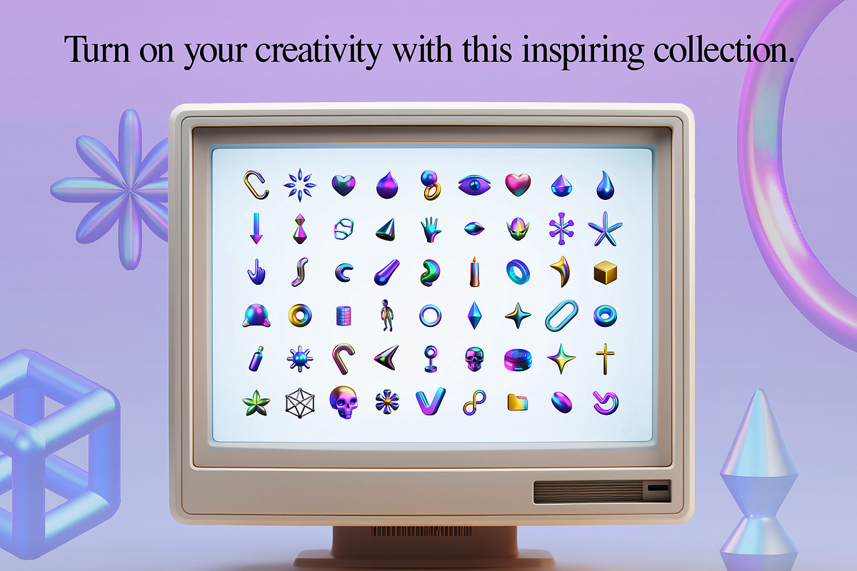 Metamodern SHAPES 3D, an Object Graphic by Ckybe's Corner