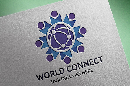 Paint World Logo, a Branding & Logo Template by Design_Planet