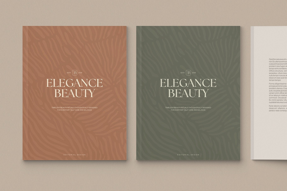 Spa Beauty Brochure Cover Template, a Brochure Template by BrandPacks