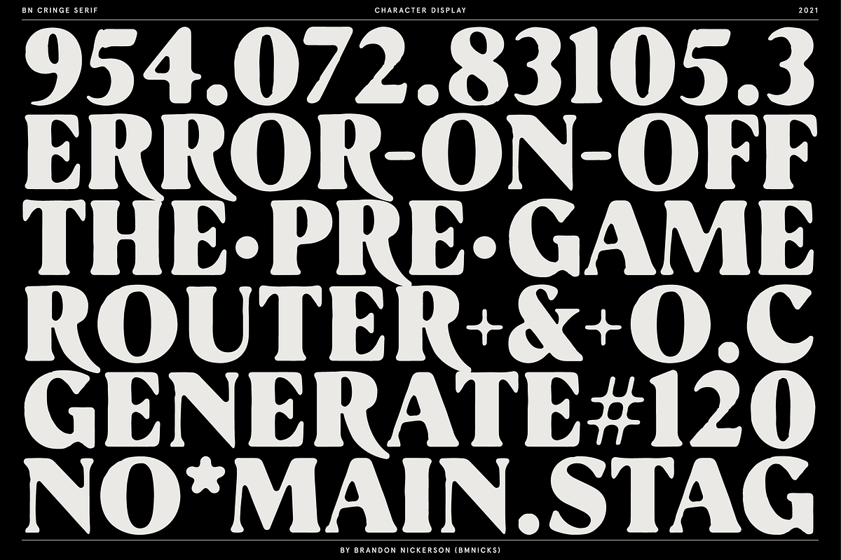 Cringe Serif