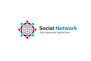 Social Network Logo, a Branding & Logo Template by XpertgraphicD