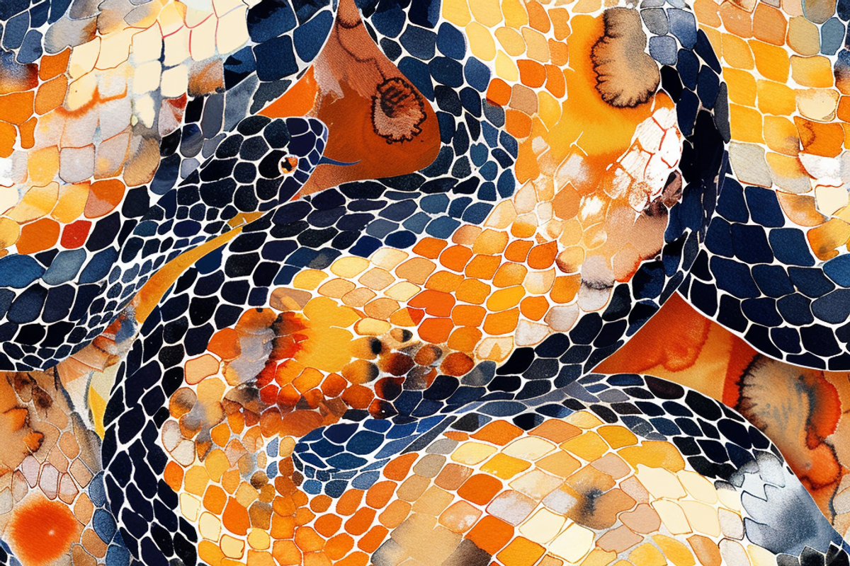 Snake Skin Pattern