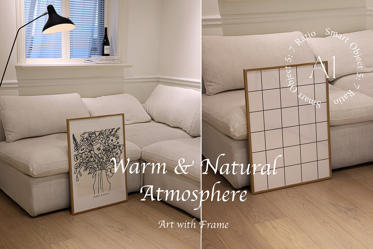 Aesthetic Real-Life Mockup Scene, a Product Mockup by ArtwithFrame