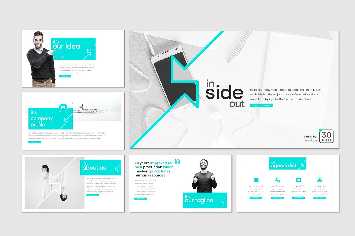Inside Out - Powerpoint Template, a Presentation Template by ...
