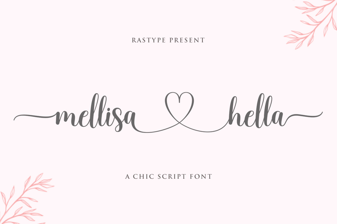 Mellisa Hella, a Script Font by Rastype | Creative Market
