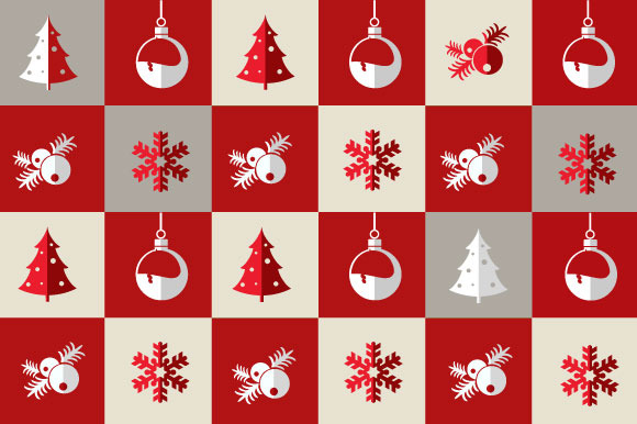 Christmas pattern, a Decorative Illustration by AlexZeL
